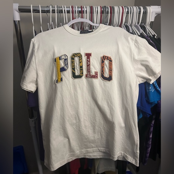 Ralph Lauren | Shirts | Classic Fit Logo Jersey Tshirt Single Stitch ...